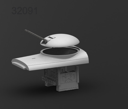 R2D 1/32 A-26 Invader Ventral (Lower) Turret Set 32091 | RESIN2detail