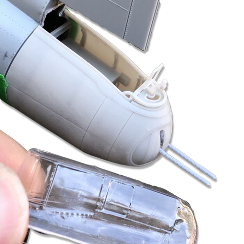 R2D 1/48 Cheyenne B-17 Tail Turret Conversion for HK Kit R2D48153 ...