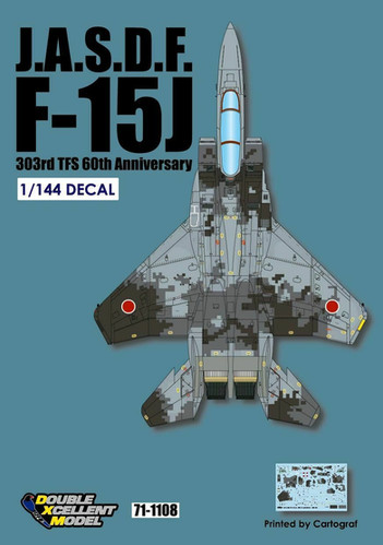 DXM Decal 1/144 JASDF F-15J 303rd TFS 60th Anniversary 71-1108 ...
