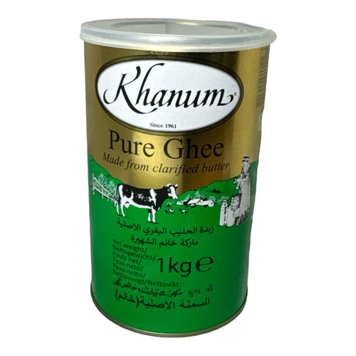KHANUM PURE BUTTER GHEE 1KG | Jaldy Se