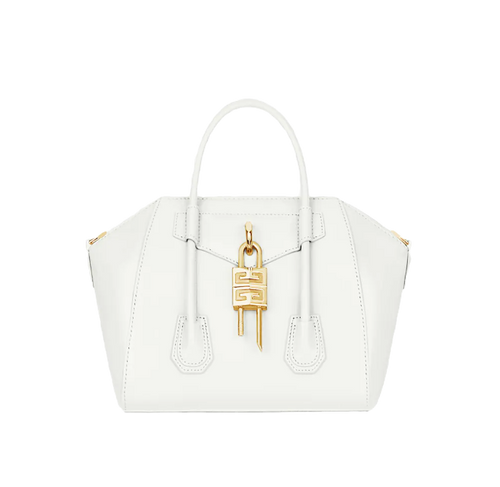 Givenchy Mini Antigona Lock Bag in Box Leather | LuxVit