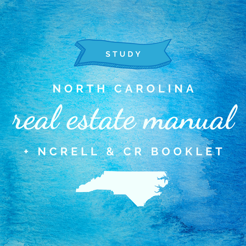 NC Real Estate Manual + NCRELL&CR Booklet | Jan Secor