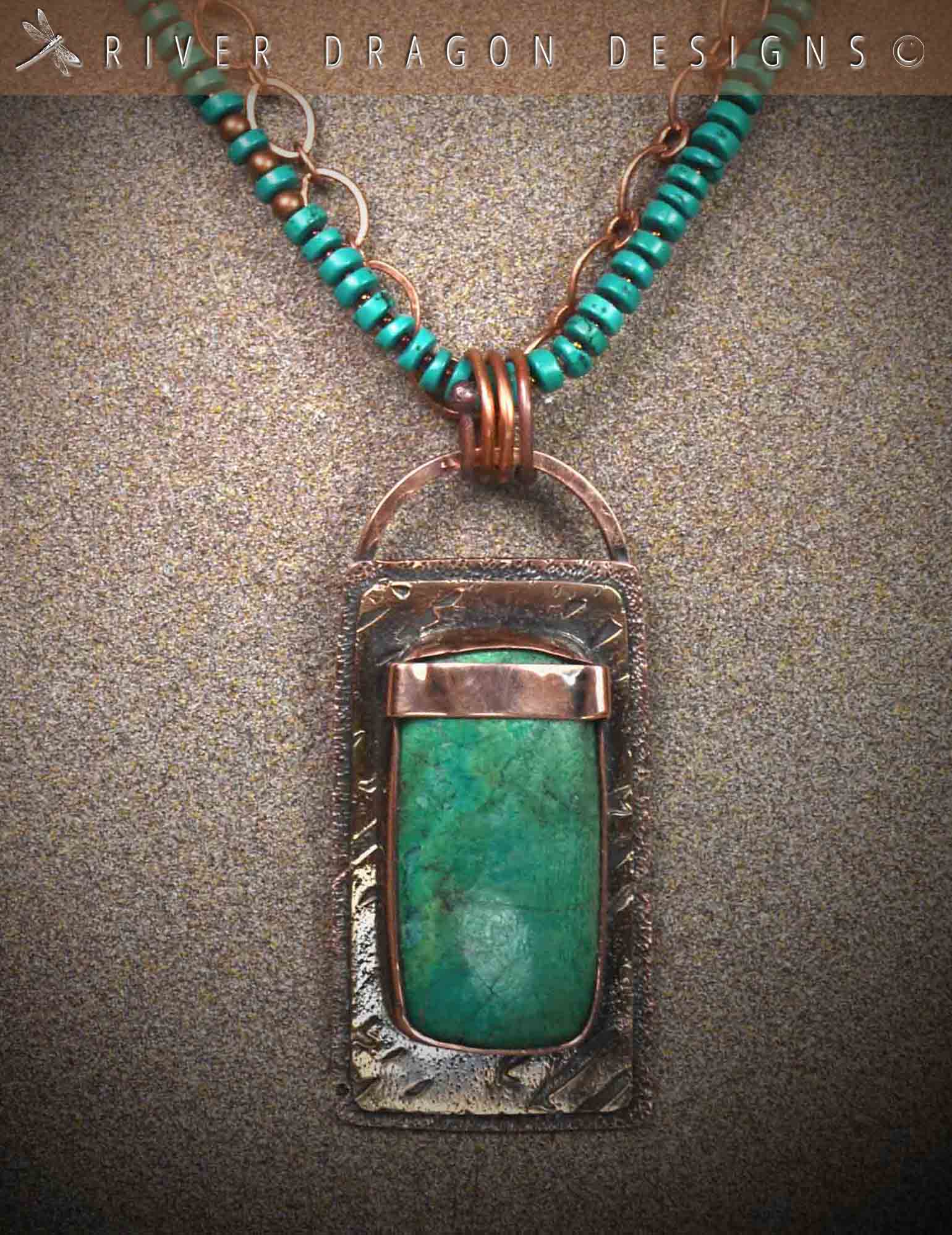 Artisan metalwork jewelry | West Yellowstone | River Dragon Designs
