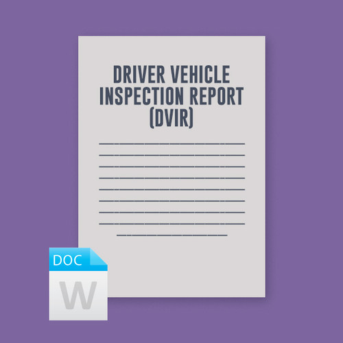 Driver Vehicle Inspection Report (DVIR) | Trucksafe