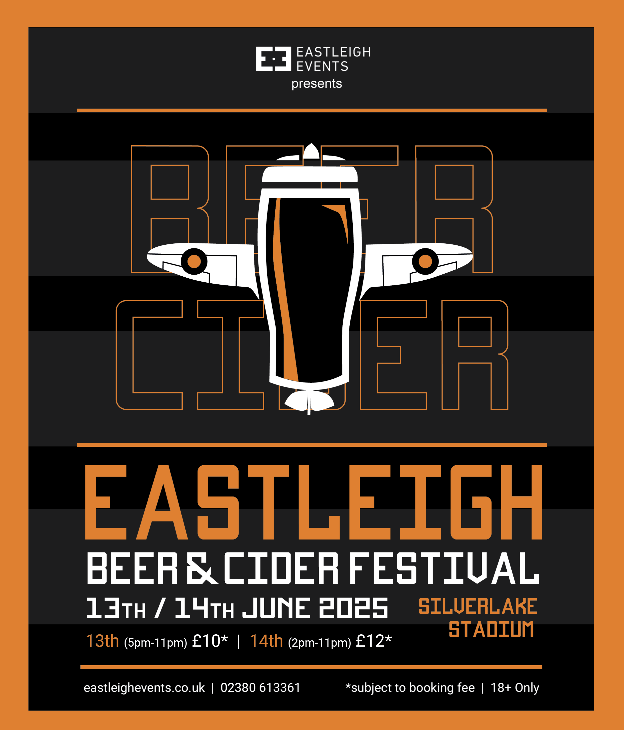 Eastleigh Beer & Cider Festival 2025 | Silverlake Stadium | Eastleigh ...