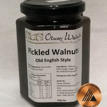 Pickled Walnuts (Old English Style) 300g | Otway Walnuts