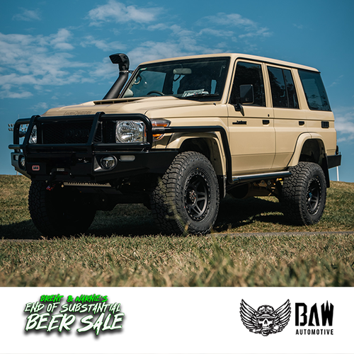 ARB 76 Series Wagon 2007-09/2013 Summit Side Rail And Steps | BAW AUTO