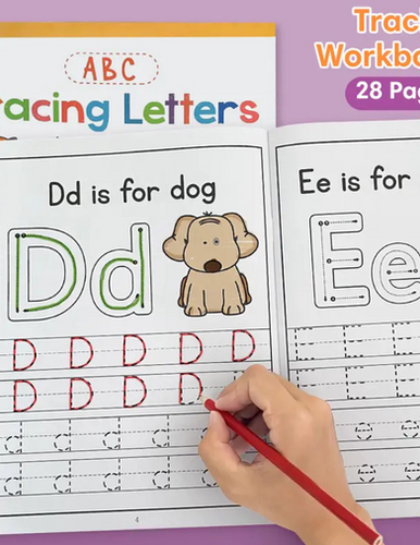 My Alphabet Tracing Pre-K Reusable book | Sashlabelle ELC