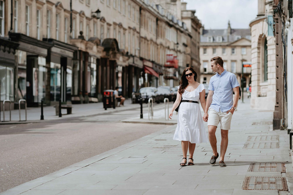 Engagement Photoshoot in Bath - Lily + Ben