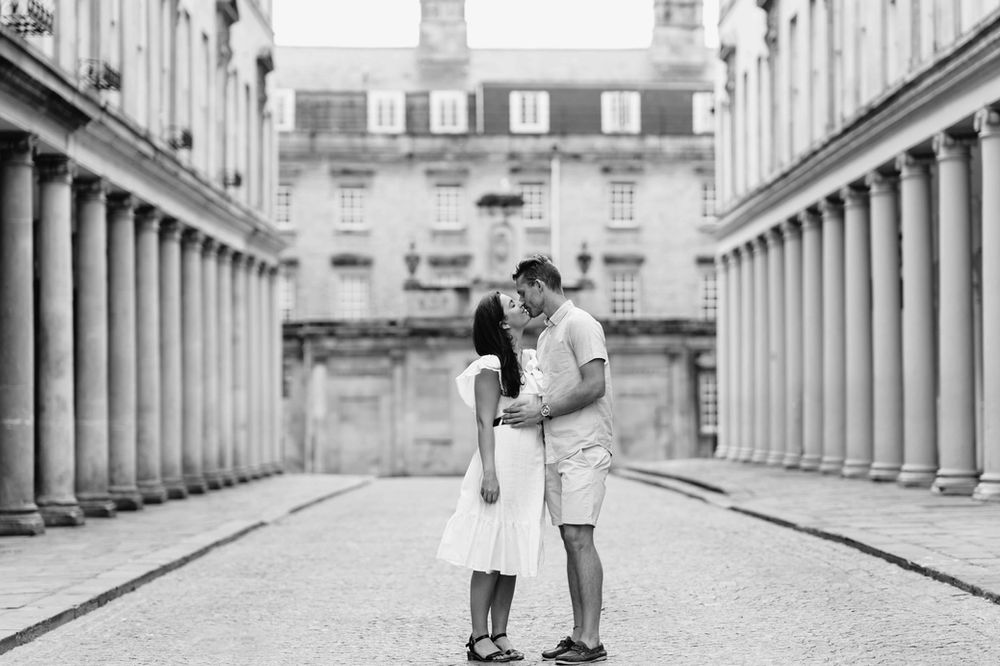 Engagement Photoshoot in Bath - Lily + Ben
