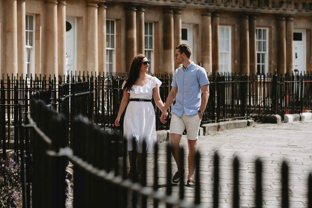 Engagement Photoshoot in Bath - Lily + Ben