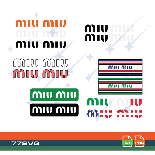 MIU MIU SVG - MIU MIU PNG - MIU MIU LOGO | 77SVG