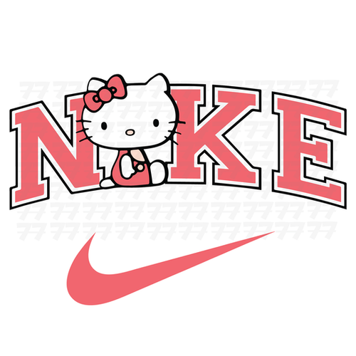 NIKE HELLO KITTY - SVG and PNG - HELLO KITTY | 77SVG