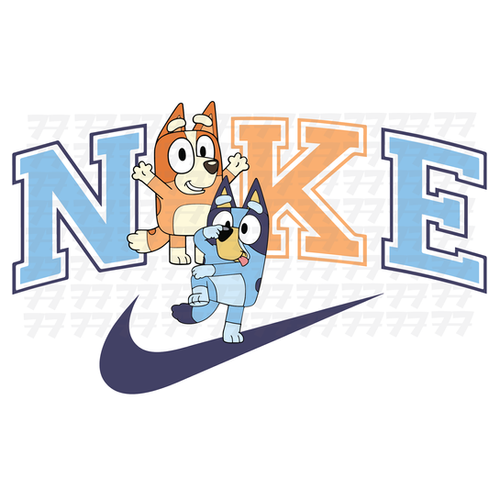 NIKE BLUEY SVG and PNG - BLUEY AND BINGO | 77SVG