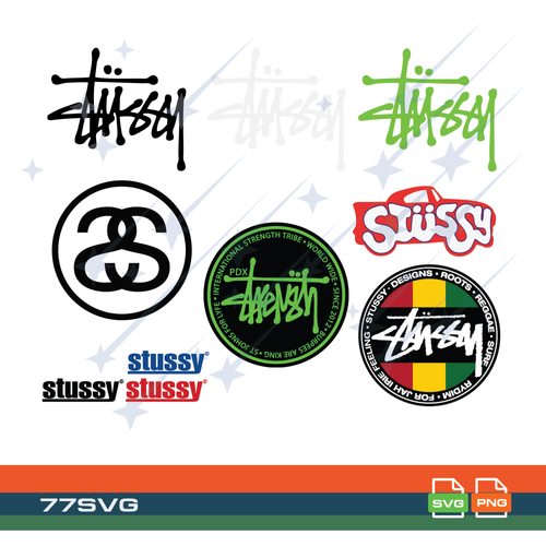 STUSSY SVG - STUSSY PNG - STUSSY LOGO | 77SVG