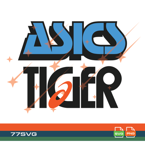 ASICS SVG - ASICS PNG - ASICS TIGER SVG - ASICS TIGER LOGO | 77SVG