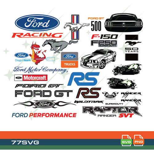 FORD SVG - FORD PNG - FORD LOGO | 77SVG