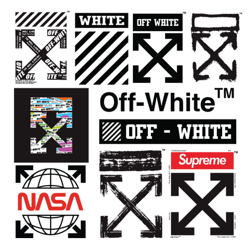OFF WHITE LOGO SET - SVG, PNG, EPS, and AI Formats | 77SVG
