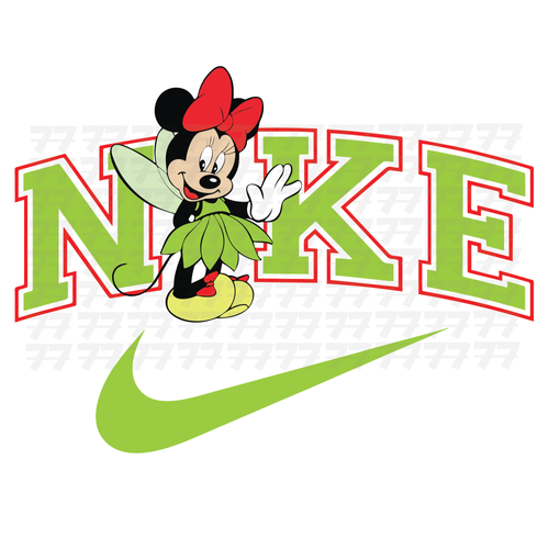 TINKER BELL NIKE SVG and PNG - MINNIE MOUSE SVG PNG | 77SVG