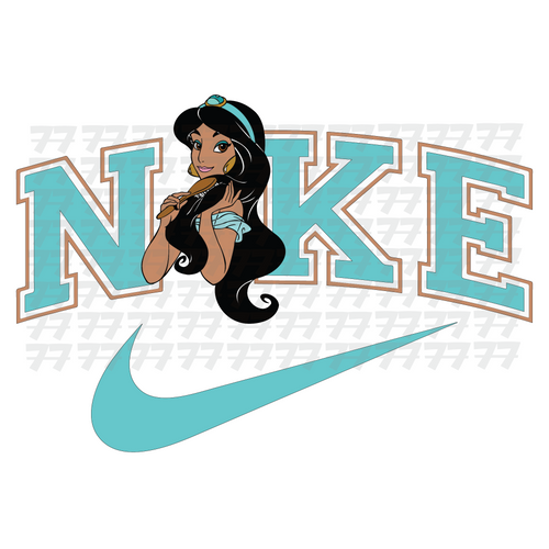 NIKE PRINCESS JASMINE - SVG and PNG File - ALADDIN | 77SVG