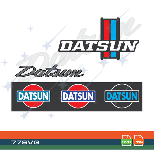 DATSUN SVG - DATSUN PNG - DATSUN LOGO | 77SVG