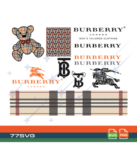 BURBERRY SVG - BURBERRY PNG - BURBERRY LOGO | 77SVG