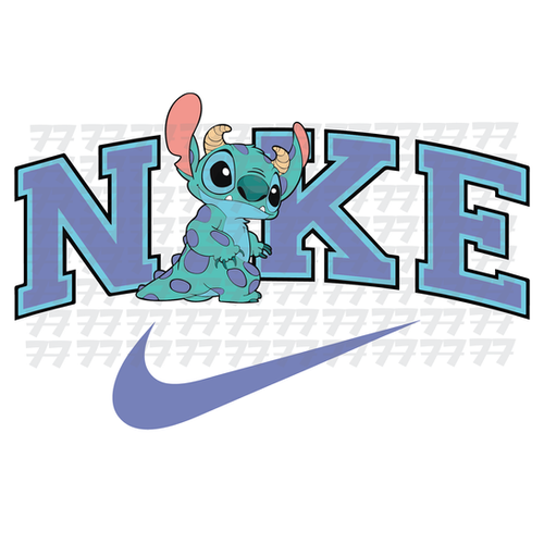 NIKE STITCH SULLIVAN SVG and PNG - James P. Sullivan SVG PNG | 77SVG