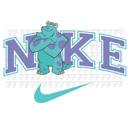 NIKE SULLIVAN SVG and PNG - James P. Sullivan SVG PNG - TOY STORY | 77SVG