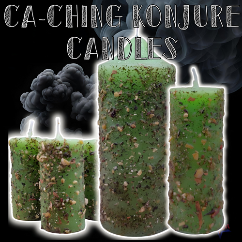Ca-Ching Konjure Candles | All Sizes | OccultCornerStore