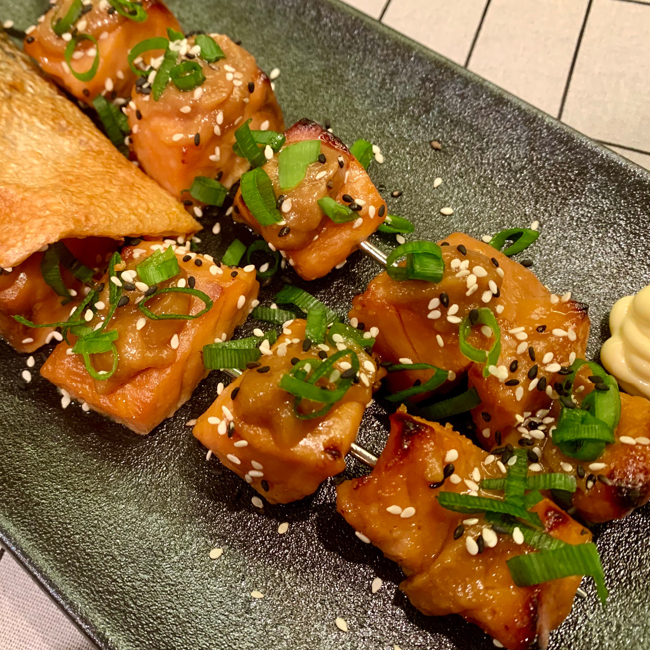 Nobu Inspired Miso-Marinated Salmon