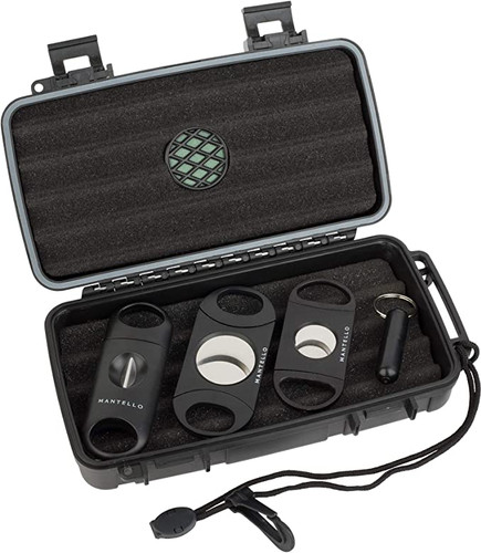 Mantello Travel Cigar Humidor Case Portable | Tre'Bella Cigar