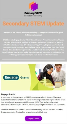 Secondary STEM Update | PSEC