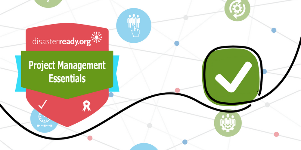 The Free Project Management Essentials Certificate from DisasterReady