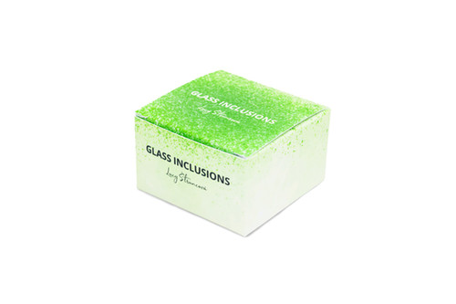 NEON GREEN GLASS INCLUSIONS | Polymer Week