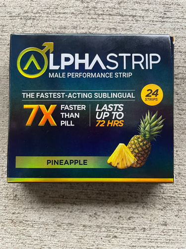 Alpha Strip 7X Pineapple 24 ct $4.00 per strip | discountbonerpills