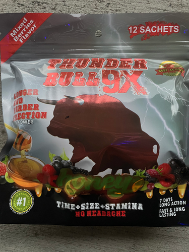 Thunderbull 9 X Honey 24 ct $2.00 per pack | discountbonerpills