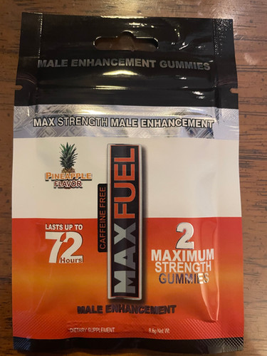 Max Fuel Gummy 48 ct Display Box $2.50 per gummy | discountbonerpills