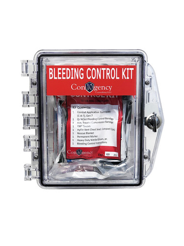 Bleeding Control Wall Stations | Education | con10gency