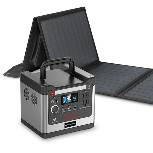 300W Portable Power Station and Solar Panel Combo | Sungale