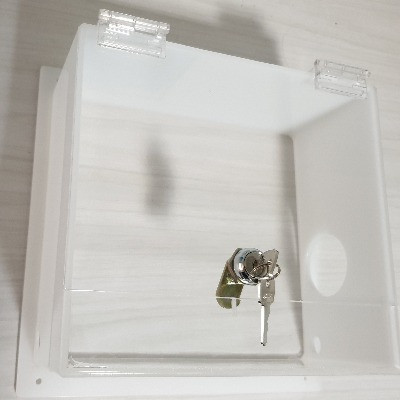 Large Lockable Perspex Box | Hearing Connections