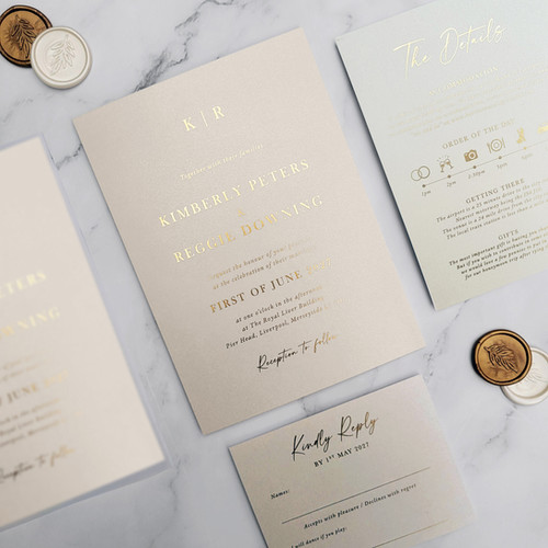 Kimberly | Wedding Invitation | Feel Good Invites