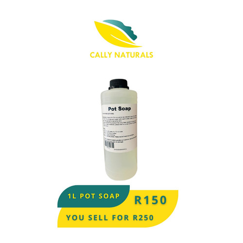 1L POT SHINE SOAP | Cally Naturals