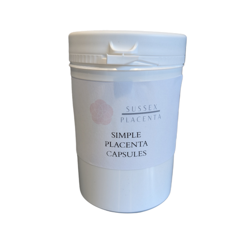 Simple Placenta Capsules | Sussex Placenta
