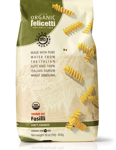 Matt Variety Organic Fusilli by Felicetti (Pack of 2) | FLOUR & EGG