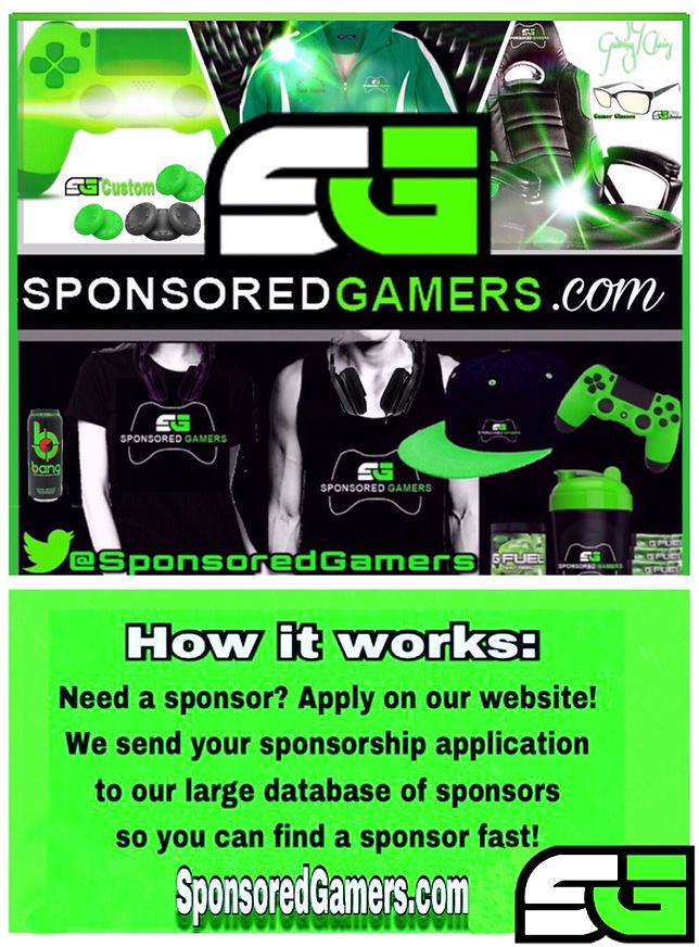 Sponsorships | Sponsored Gamers