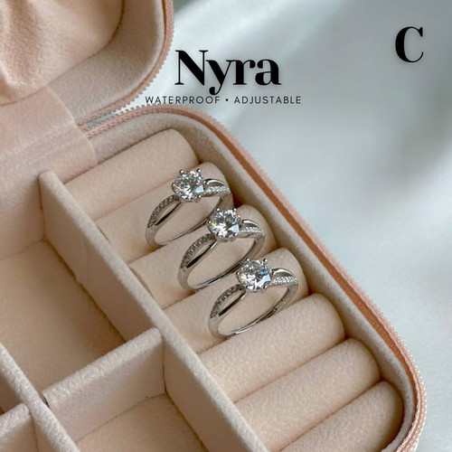 S925 Nyra Adjustable Ring | Ainaim Jewelleries