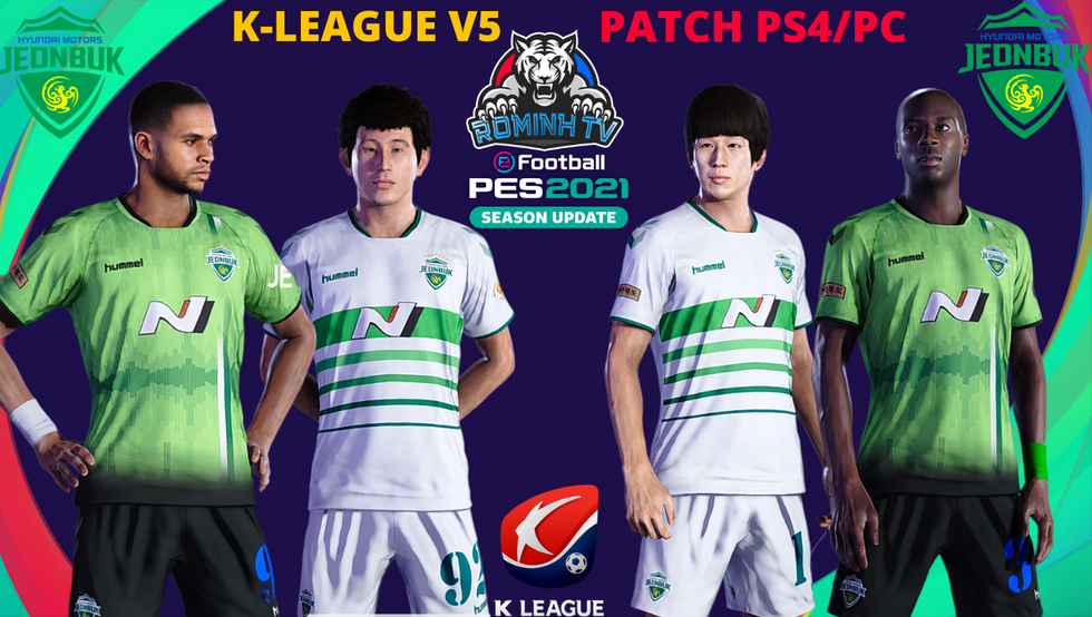 K리그 K-League Option Files eFootball PES2021&PES2020 PS4/PC