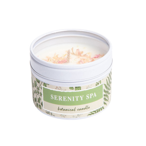 Serenity Spa Tin Candle | Bath Bomb Bakewell