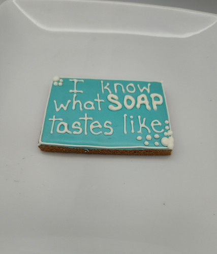 Large Soap Taste Cookies - 12/CASE | HoundstoothPetBakery