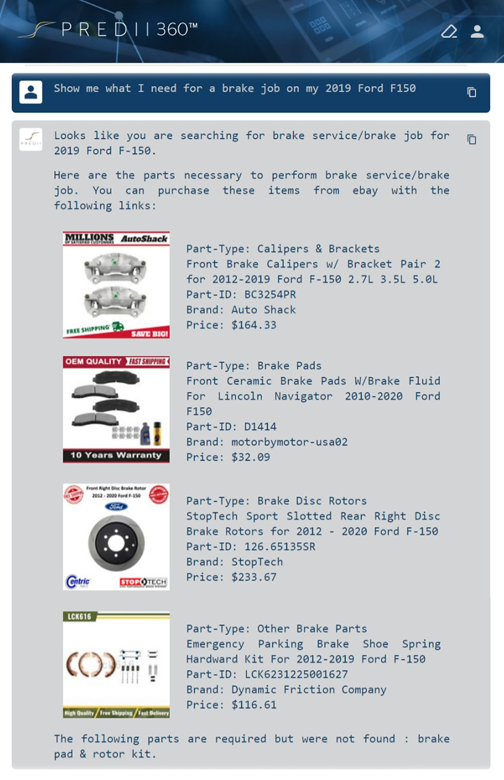 Introducing: AI-powered part search with Predii 360™ Platform